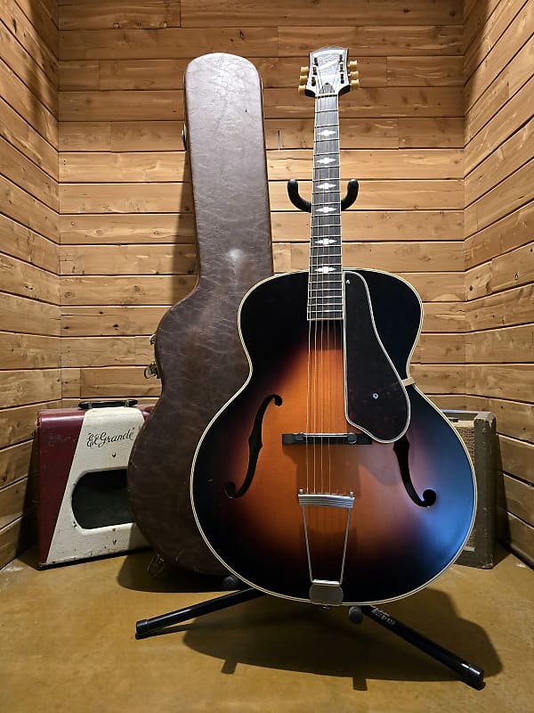 Epiphone Masterbilt Century De Luxe Archtop Electric Vintage | Reverb