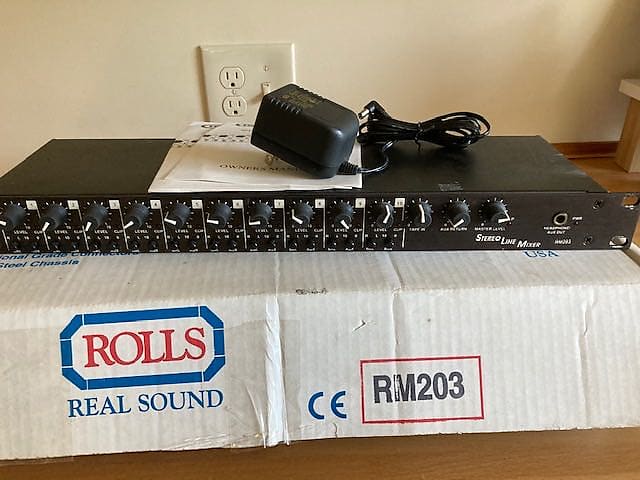 Roll RM203 Stereo Line Amplifier | Reverb