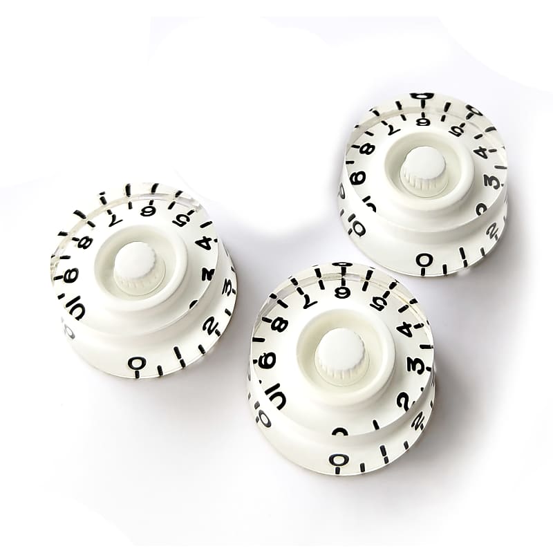 Speed Control Knobs – White - 3x Knob | Reverb UK