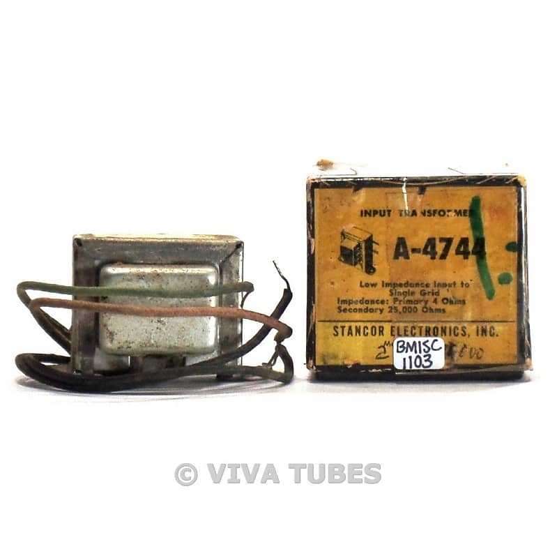 NOS NIB Stancor A-4744 Intercom Input Transformer 25000ohm | Reverb UK