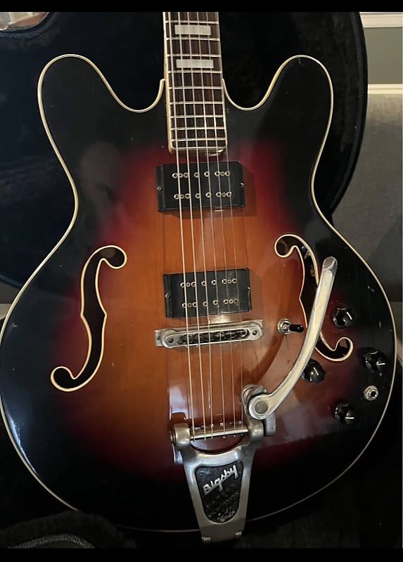 Carvin AS55 Hollow Body 1973-1976 - Sunburst | Reverb