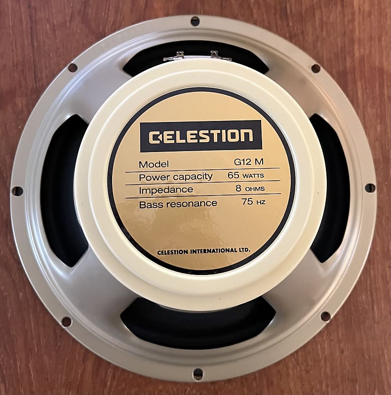 Celestion G12M-65 Creamback 12" Speaker 8 Ohm 2023 - White | Reverb