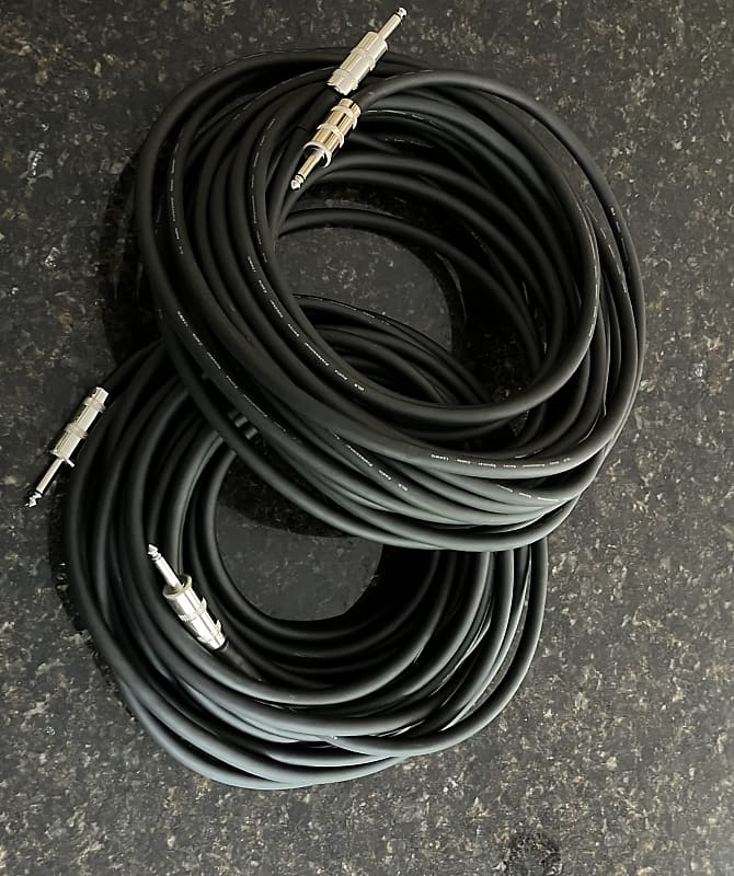 GLS Audio 12 AWG 50ft speaker cables | Reverb