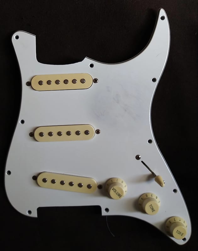 Loaded Pickguard - Stratocaster Style (Needs Light | Reverb