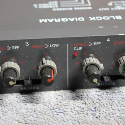 TOA D-3 Mixer/ 4 Channel Rack Mount | Reverb