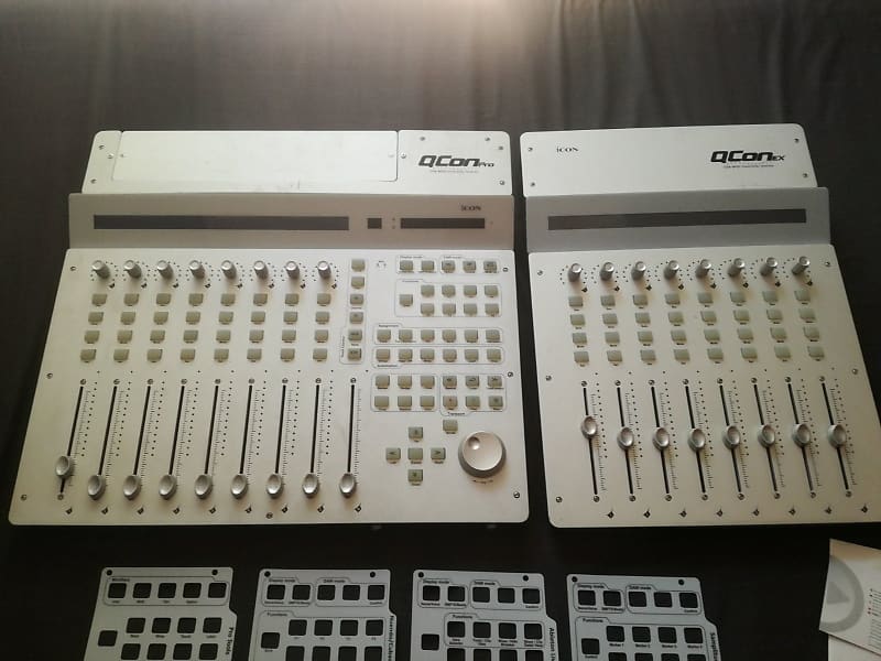 Icon QCon Pro USB MIDI/Audio 8-Fader Daw Controller & Qcon Ex | Reverb