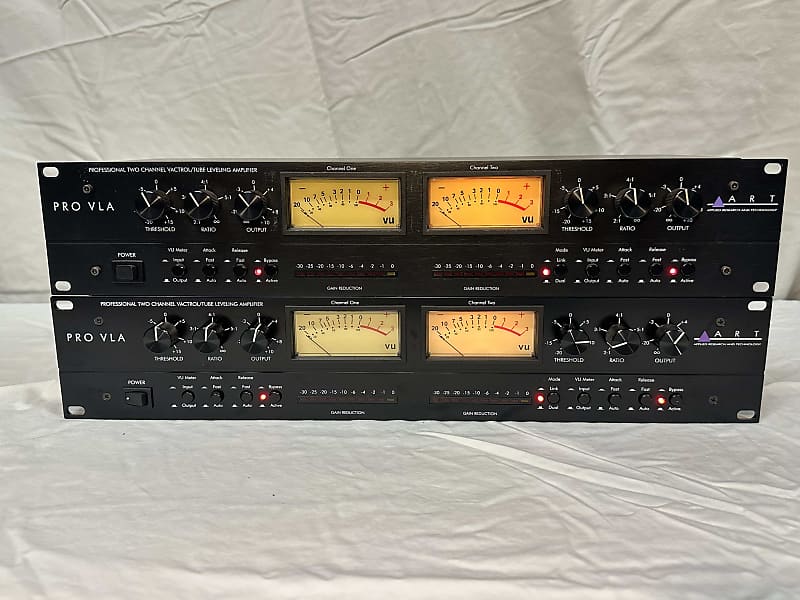 2 ART Pro VLA 2-Channel Vactrol Compressors | Reverb