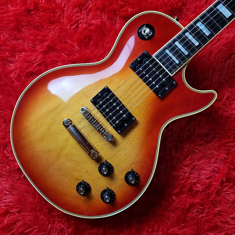 Rare - Aria Pro II LC-800 1977 - Cherry Sunburst - Les | Reverb Canada