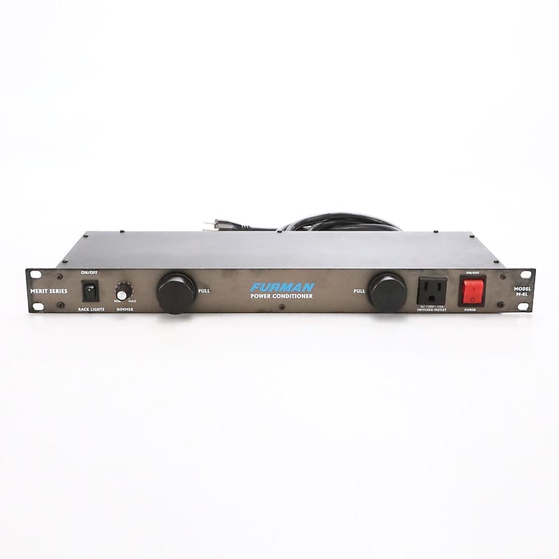 Furman M-8L 8-Outlet Power Conditioner w/ 8 IEC Cables #48741 | Reverb