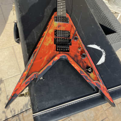 Dean USA Dimebag signature Razorback V Explosion 2007 Dime | Reverb