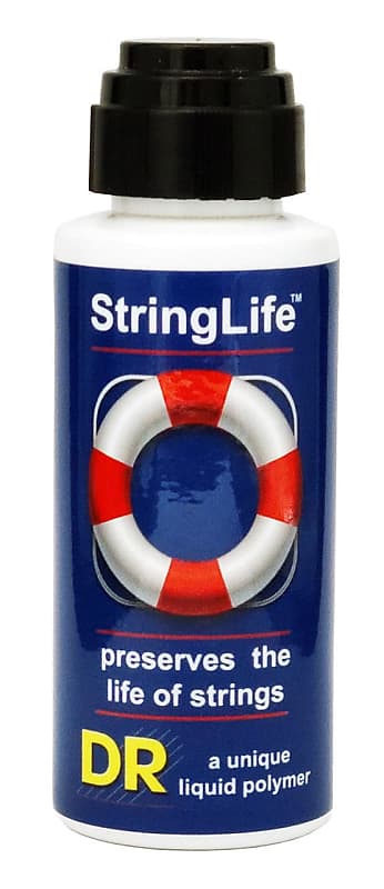 DR Strings StringLife Liquid Polymer String Cleaner & Coating | Reverb