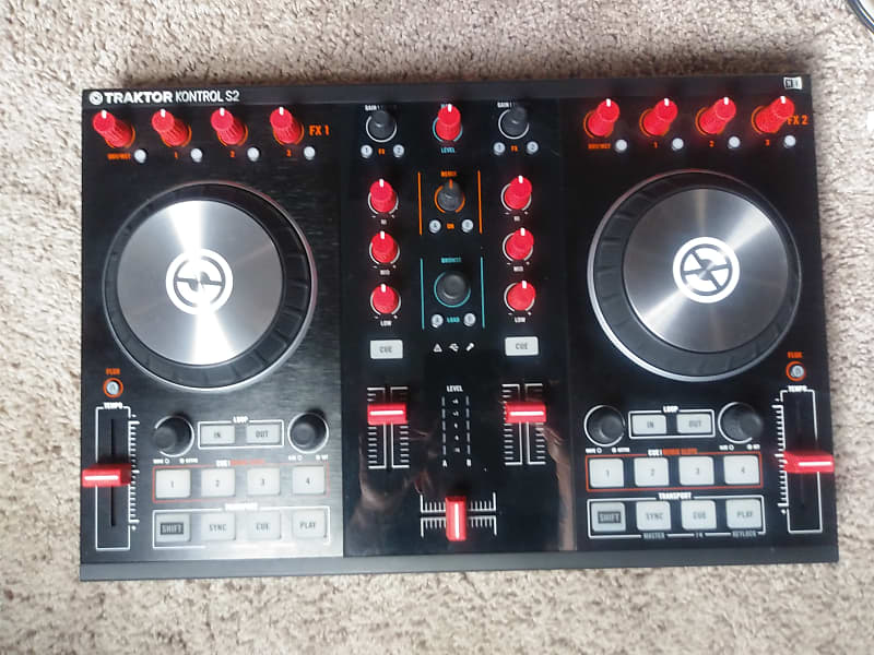 Native Instruments Traktor Kontrol S2 Mk2 2010s - Black | Reverb