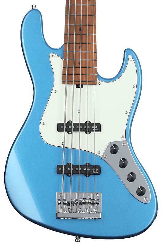 Sadowsky MetroExpress 21-fret Vintage JJ Bass 5-string - Blue | Reverb