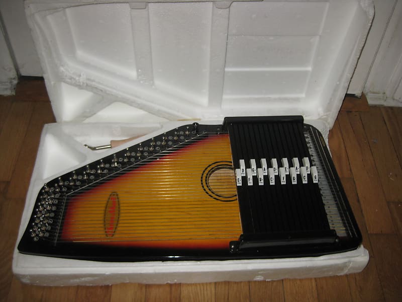 Rhythm Band Chromaharp Autoharp 15 Chords Ready to Play | Reverb