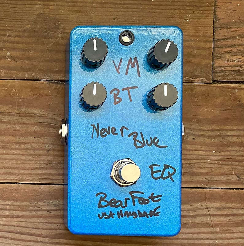 BearFoot FX Never Blue EQ (new version of Sea Blue EQ) | Reverb BearFoot FX Never Blue EQ (new version of Sea Blue EQ) | Reverb