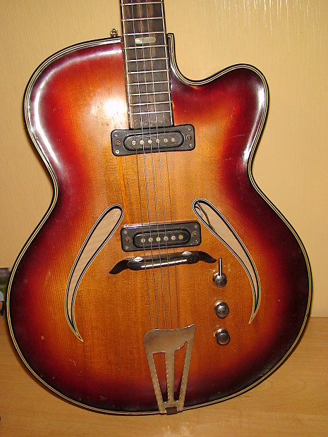 Musima Record 17 Guitar GDR Vintage and Rare 1973 | Reverb