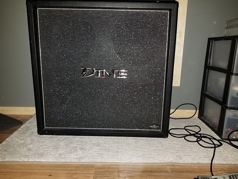 Dime 4x12 Guitar Cabinet Black Tolex | Reverb