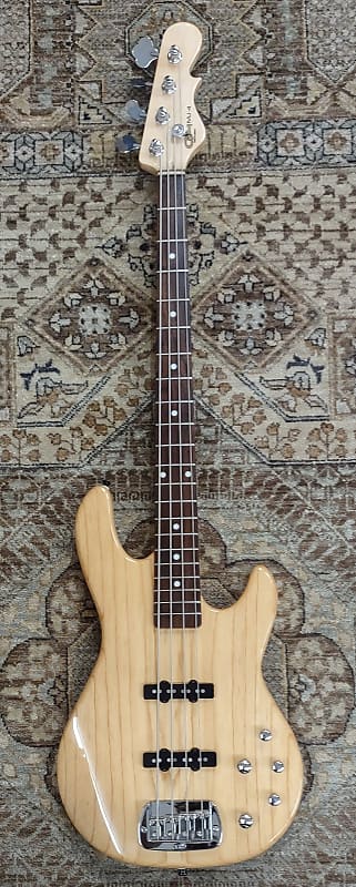 Used G&L Tribute MJ-4 Electric Bass in Natural Gloss Finish | Reverb
