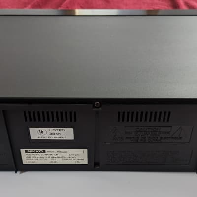 NIKKO D600 3 Head Cassette Deck with Nikko Rack Mount | Reverb