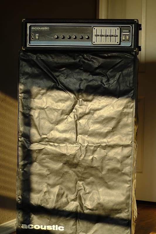 Acoustic Control Corporation 450 Amp and 406 Cabinet 1975 | Reverb