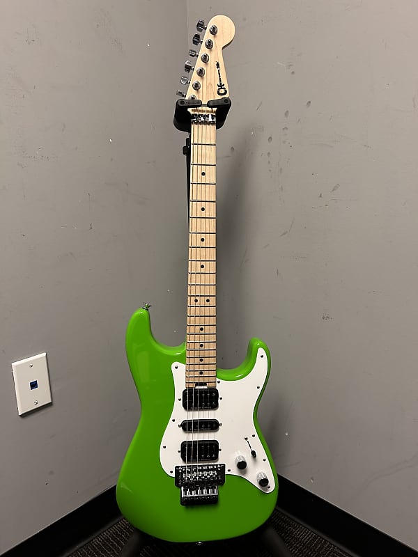 Charvel PM SC3 HSH FR MPL - SLIME GREEN | Reverb