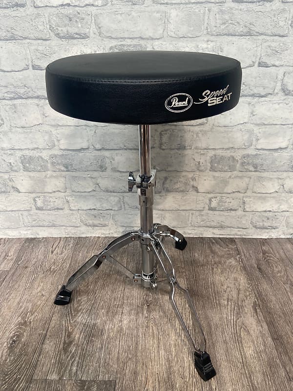 Pearl Speed Seat Drum Stool / Double Braced Hardware / | Reverb