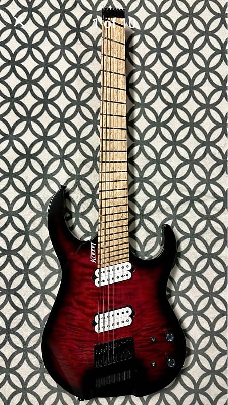 Kiesel CL7 - Pink Burst | Reverb