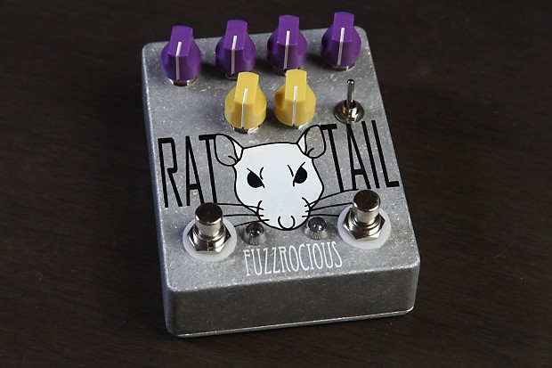 Fuzzrocious Rat Tail Distortion - Dual Distortion Mod Effects | Reverb