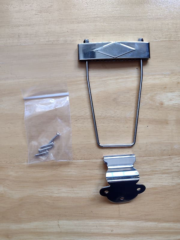 T120-12-C WD Music 12-String Guitar Trapeze Tailpiece Chrome | Reverb