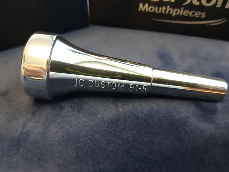 JC Customs Trumpet Mouthpiece Resonance B1-5(1 Pure) Silver | Reverb