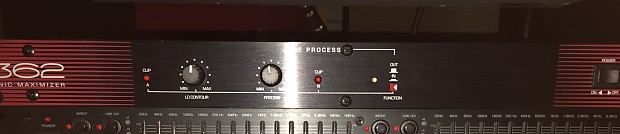 BBE 362 Sonic Maximizer | Reverb