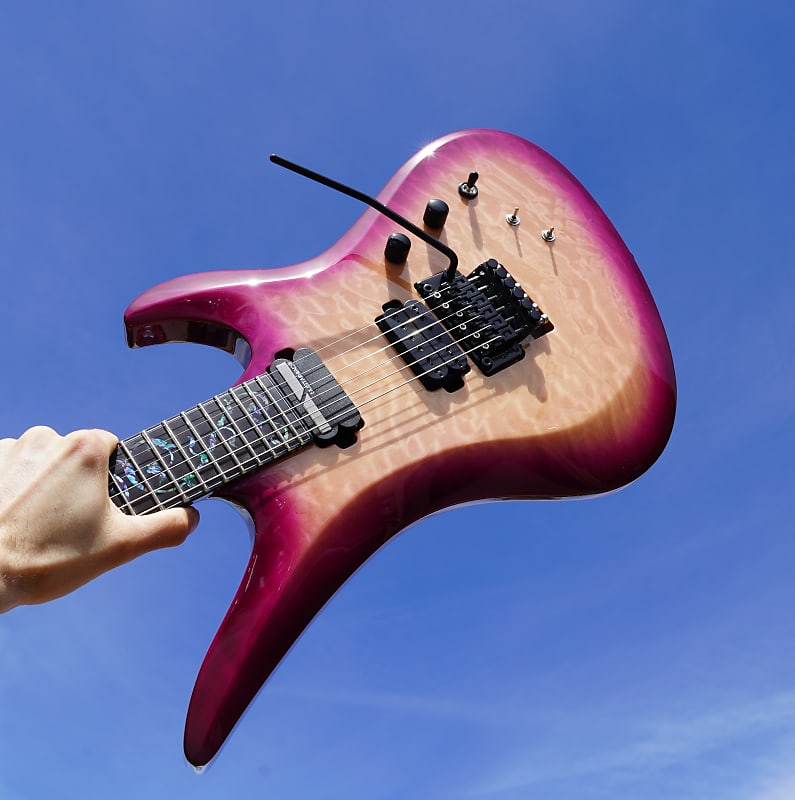 Schecter DIAMOND SERIES Nikki Stringfield A-6FR S - Maiden | Reverb