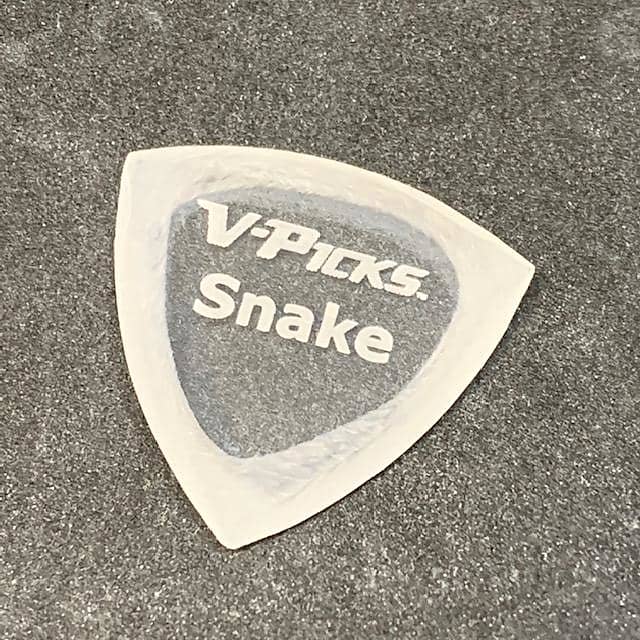 V-Picks Snake Pointed Ghost Rim | Reverb