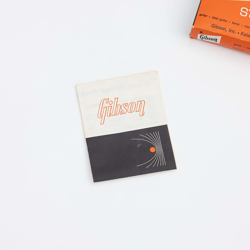Gibson Strings and Polish Brochure 1960s | Reverb