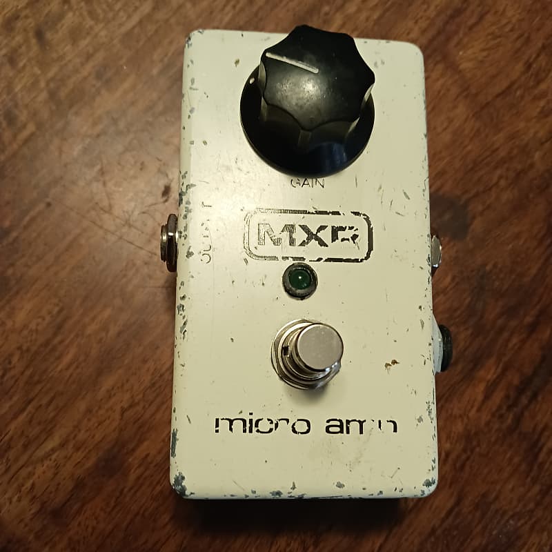 MXR 1980 Vintage Micro Amp Boost Pedal, Pro Mod, TB, LED, 9V! | Reverb