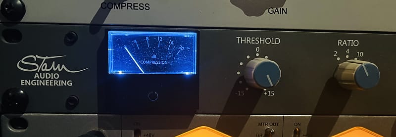 Stam Audio SA4000 Stereo Bus Compressor (SSL Clone) - Grey | Reverb