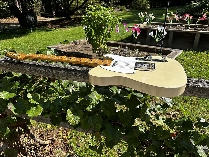 Vinetto SC56 / 2007 / Blonde / 6lbs 5oz /50's White Guard | Reverb