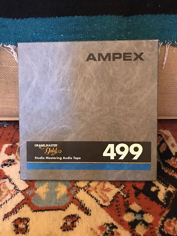 Ampex Grand Master GOLD 499 1/4” tape | Reverb
