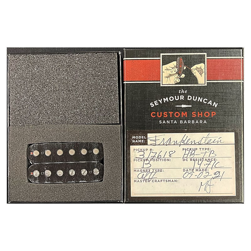 Seymour Duncan Custom Shop EVH Frankenstein Humbucker Aged | Reverb