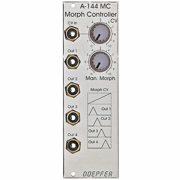 Doepfer A-144 MC Morphing Controller & Quad Waveshaper Module | Reverb