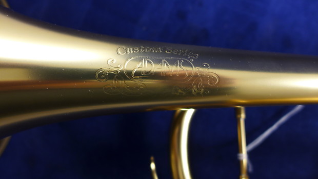 Adams A1 Selected Trumpet Model in Gold Satin | Reverb Australia