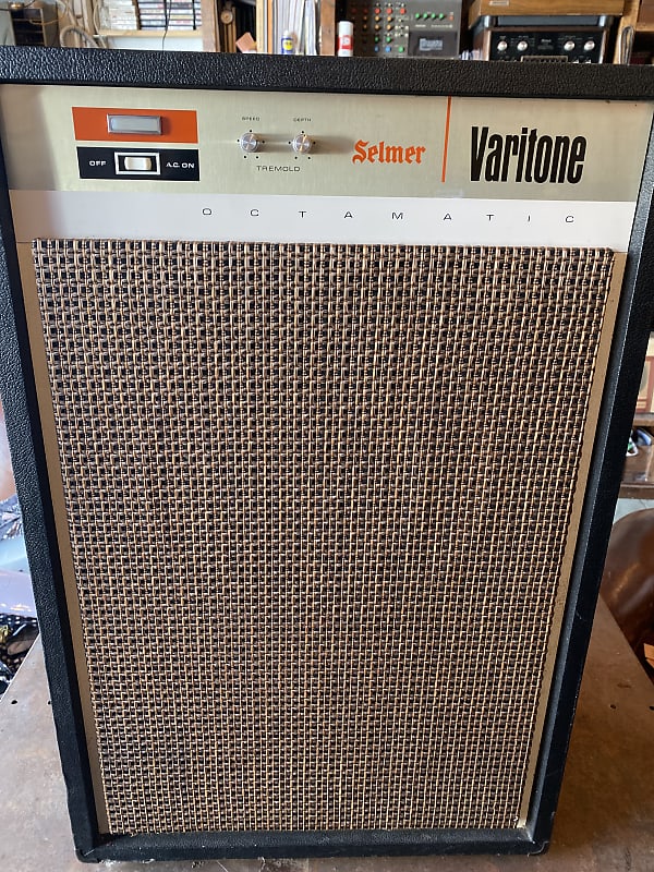 Vintage Selmer Varitone Octamatic Saxophone Amplifier w/ | Reverb