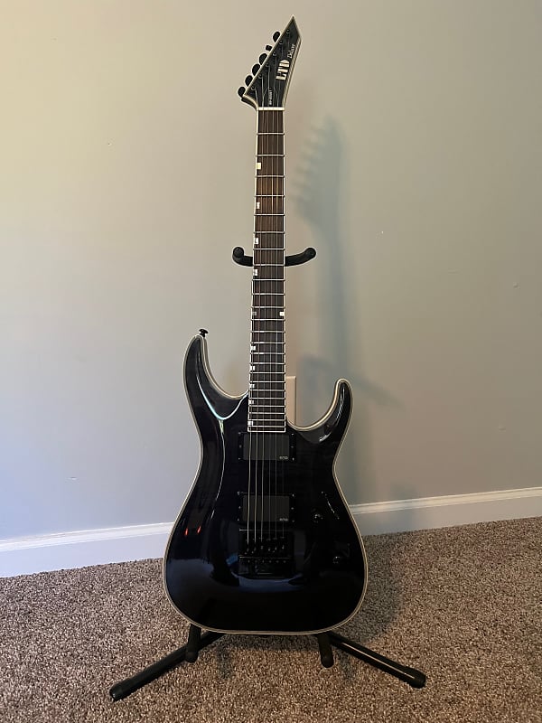 ESP LTD MH-1000FM EverTune 2020 See Thru Black | Reverb