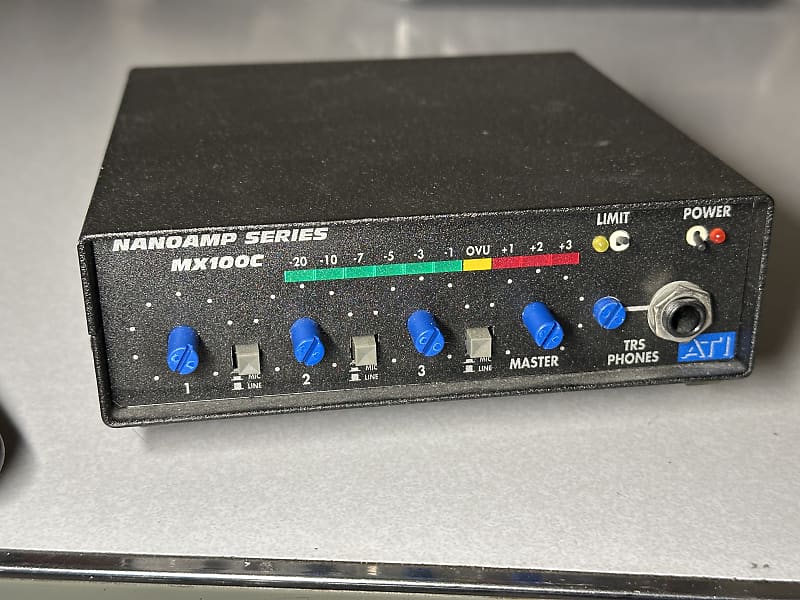 ATI MX100C - Mic/line mixer, preamp, limiter w/ upgraded | Reverb