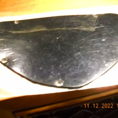 GIBSON CONTROL CAVITY COVER 1967 SG BASS GUITAR EBO with | Reverb
