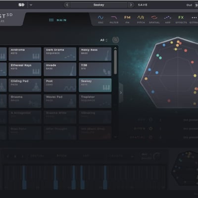 Sound Particles SkyDust 3D Spatial Audio Virtual Synthesizer | Reverb
