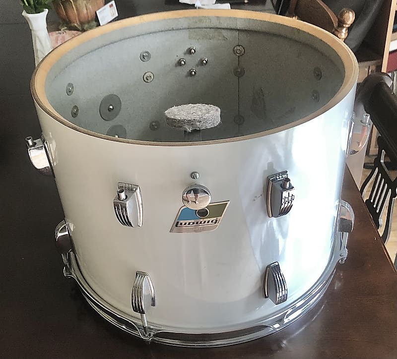 Ludwig 1970 14 x 10 Tom - 3 Ply Shell | Reverb