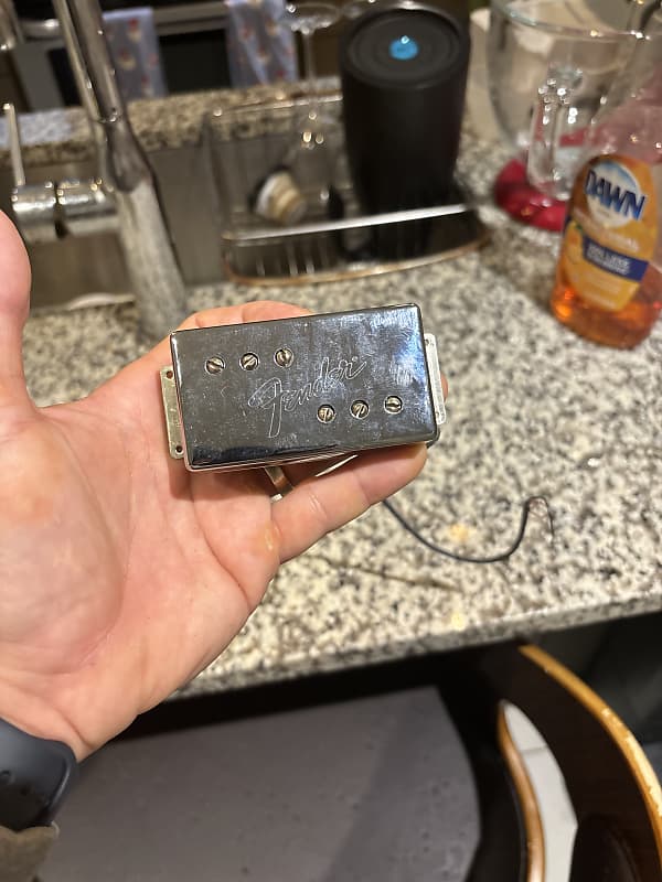 Fender Wide Range Standard Neck Humbucker 2018 - Chrome | Reverb