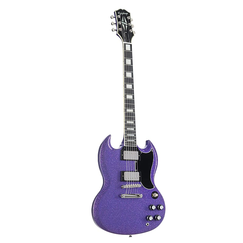 Epiphone SG Custom Purple Sparkle - Double Cut Models | Reverb Epiphone SG Custom Purple Sparkle - Double Cut Models | Reverb