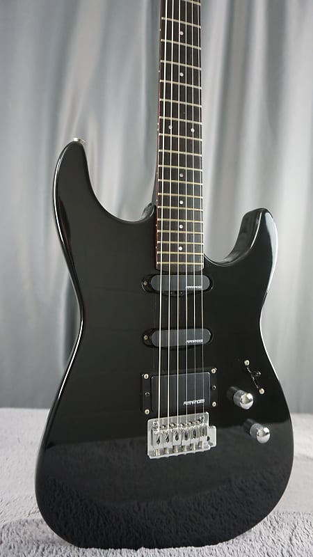 Fernandes The Function - Black HSS Korea Electric | Reverb Canada